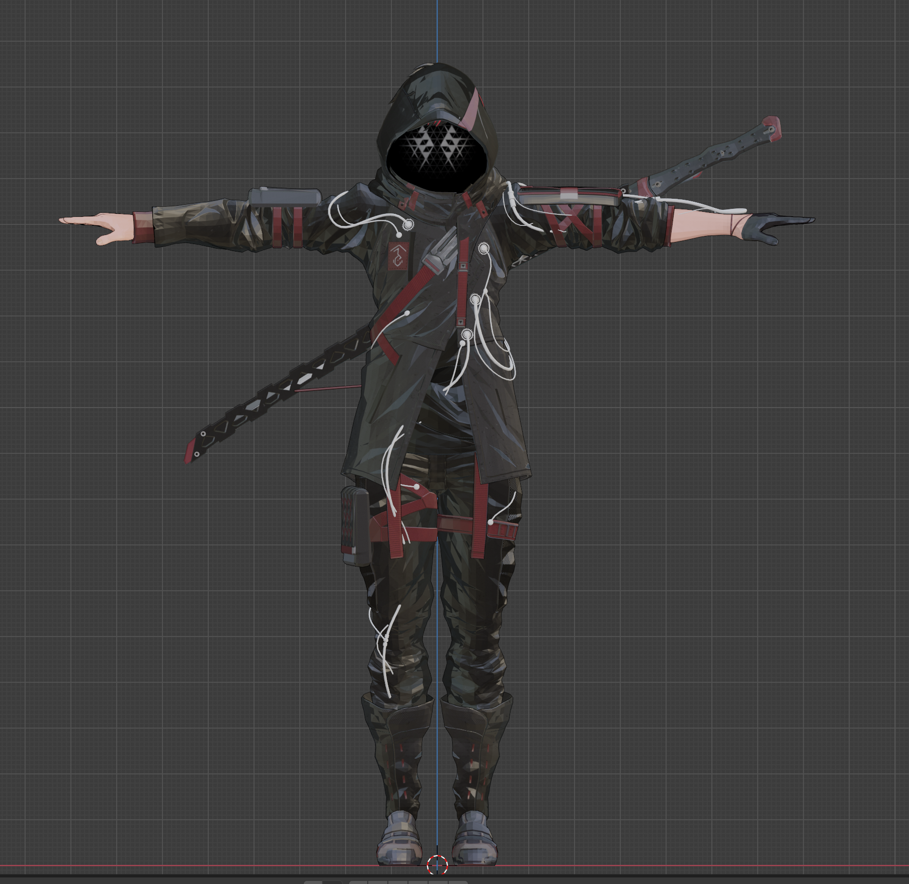 Yuito Sumeragi FBX release - Scarlet nexus by skironeki on DeviantArt