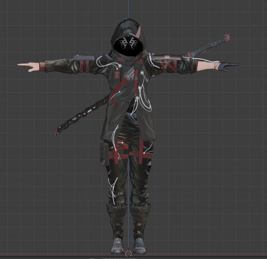Yuito Sumeragi FBX release - Scarlet nexus by skironeki on DeviantArt