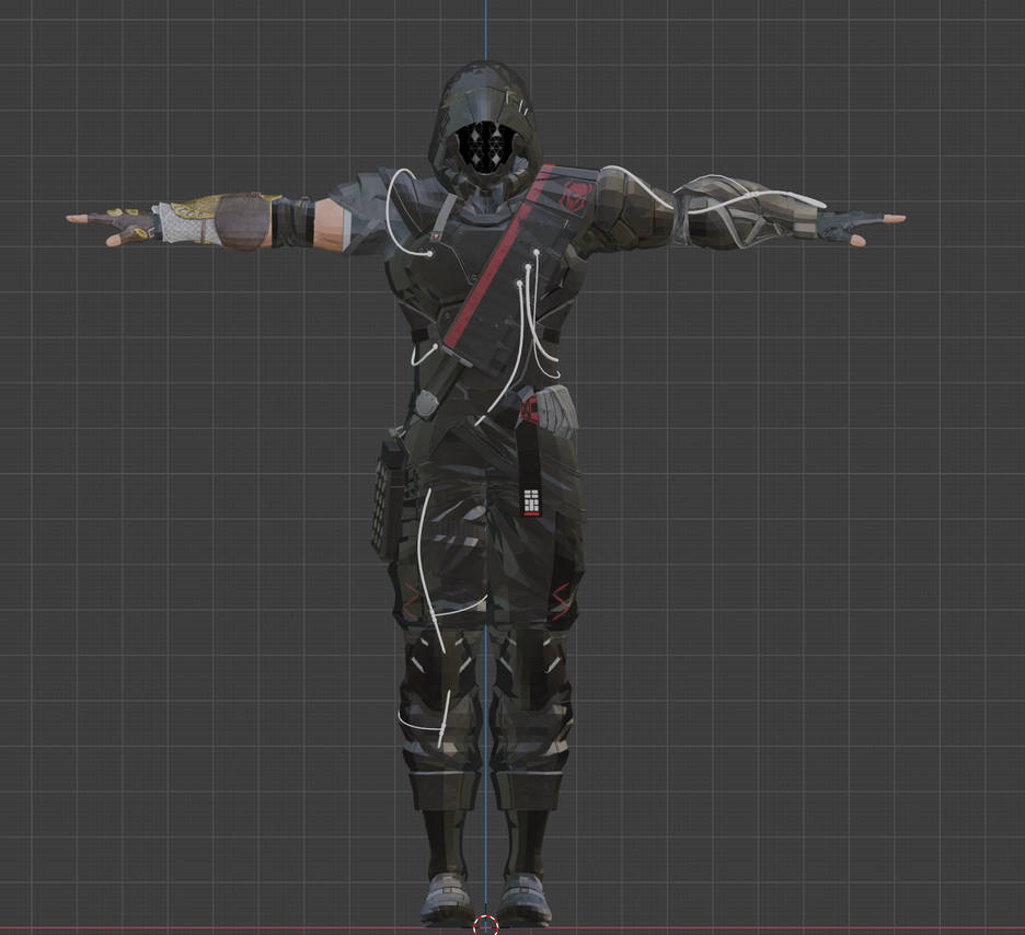 Gemma Garrison FBX release - Scarlet Nexus by skironeki on DeviantArt
