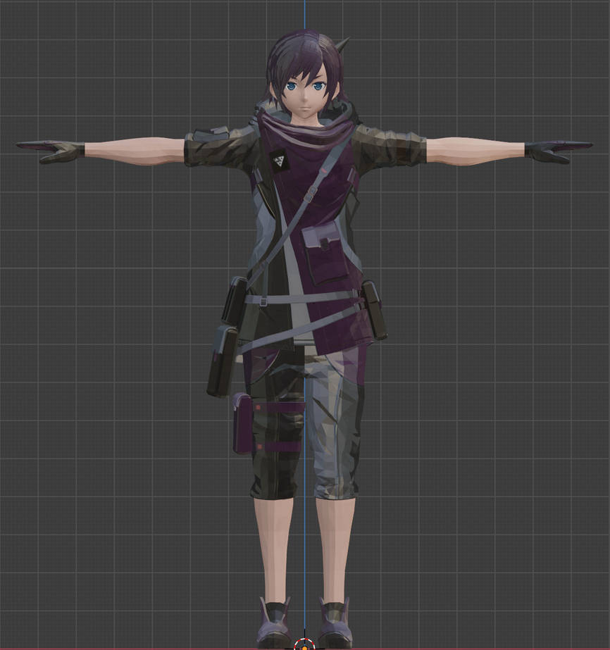 Wataru Frazer FBX release - Scarlet Nexus by skironeki on DeviantArt