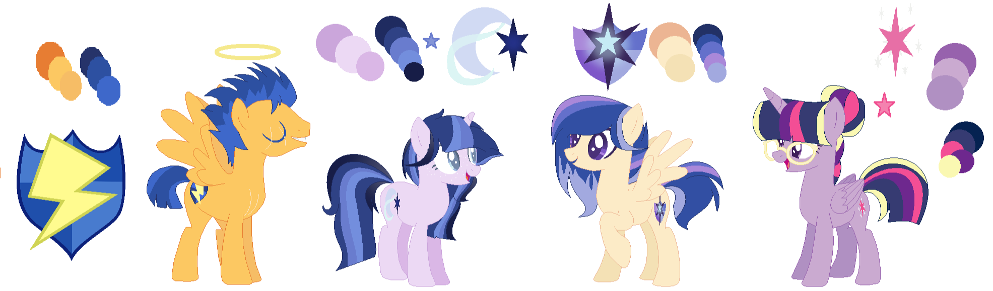 FlashLight family by KyaWolfers on DeviantArt
