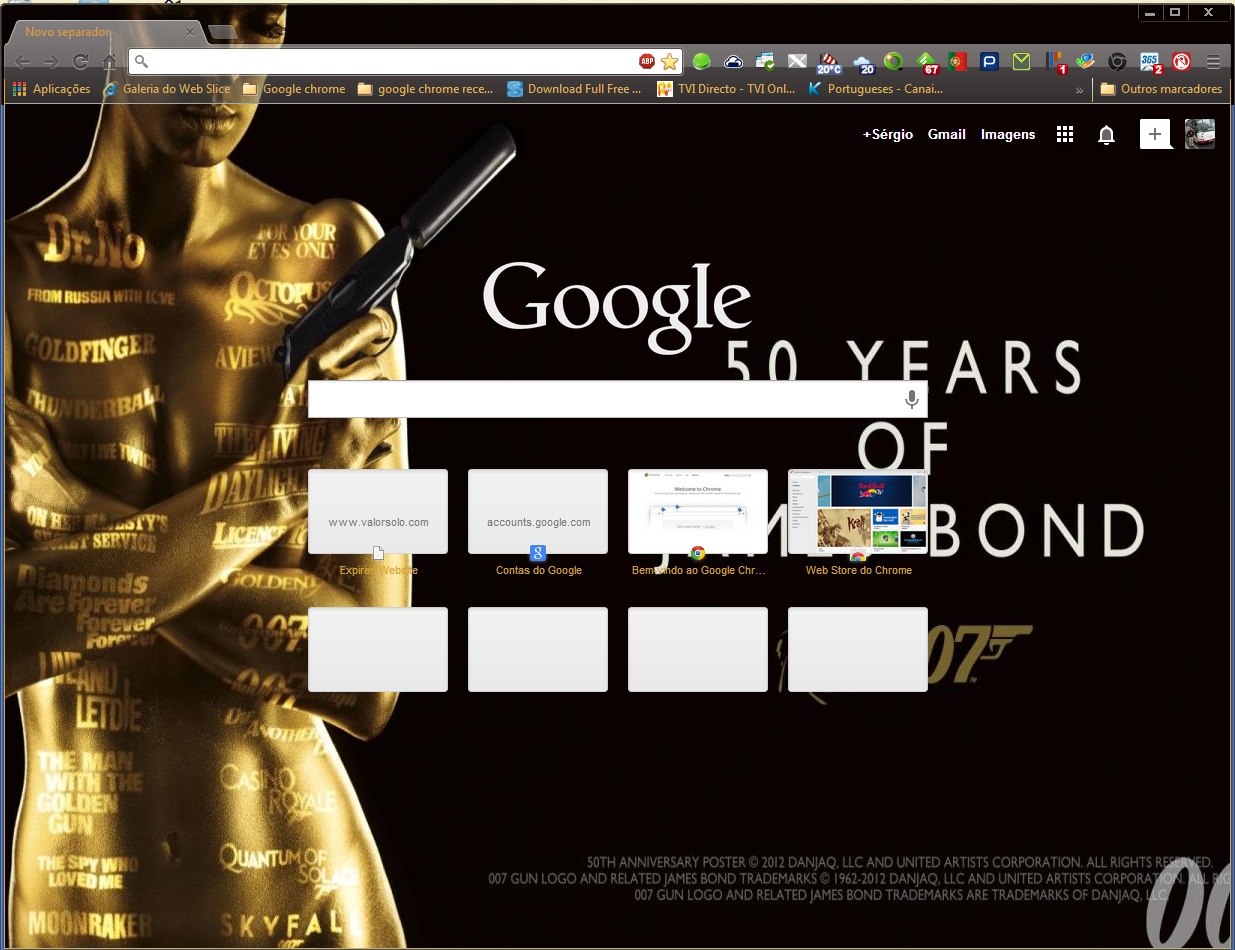 James Bond 50th by SPCM2011 on DeviantArt