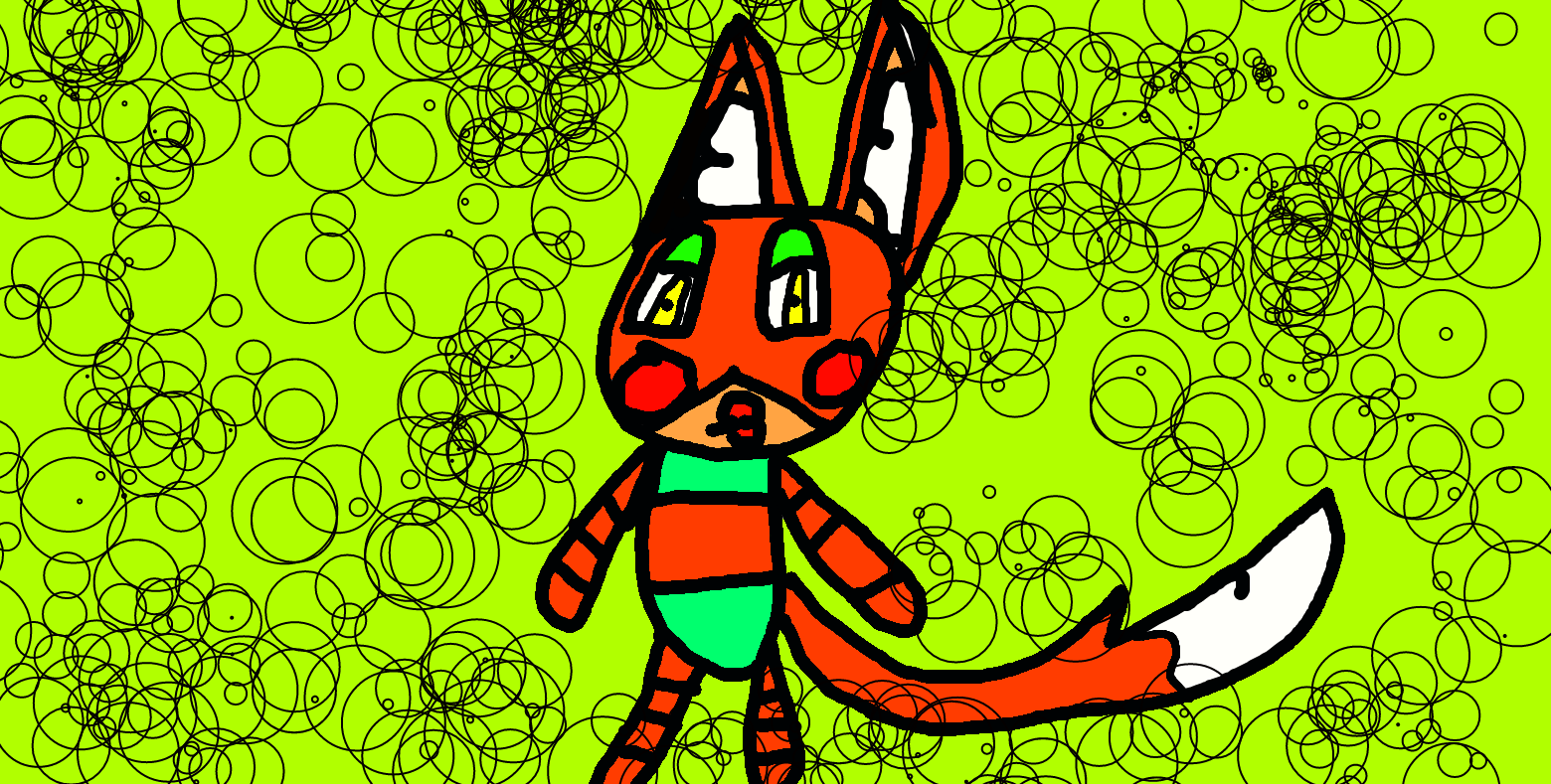 Ember the Fox (Fan made Character) by Cryala123 on DeviantArt