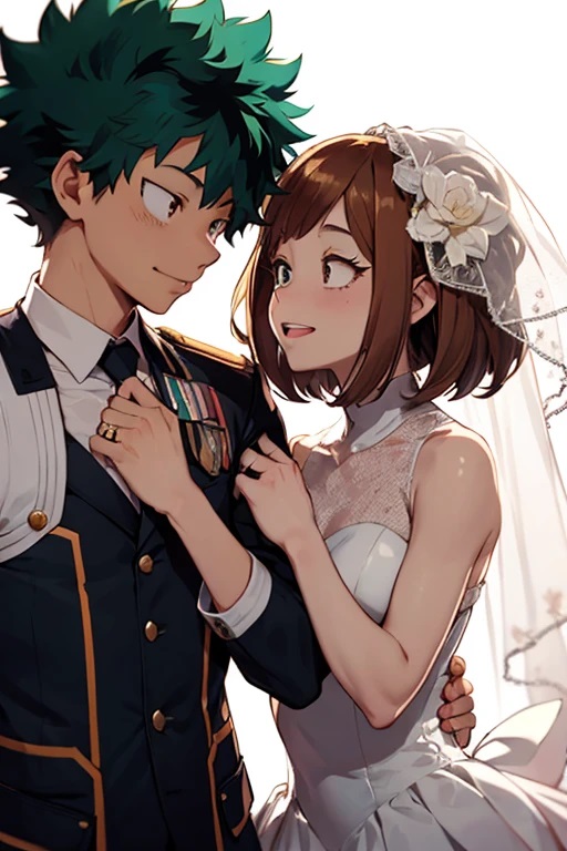 Deku And Uraraka Marrage. by benten-99 on DeviantArt