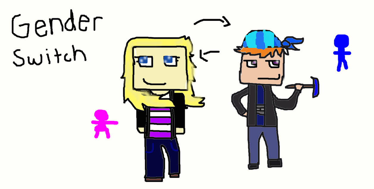 Gender switch #1 Lukas and Petra by F00000d on DeviantArt