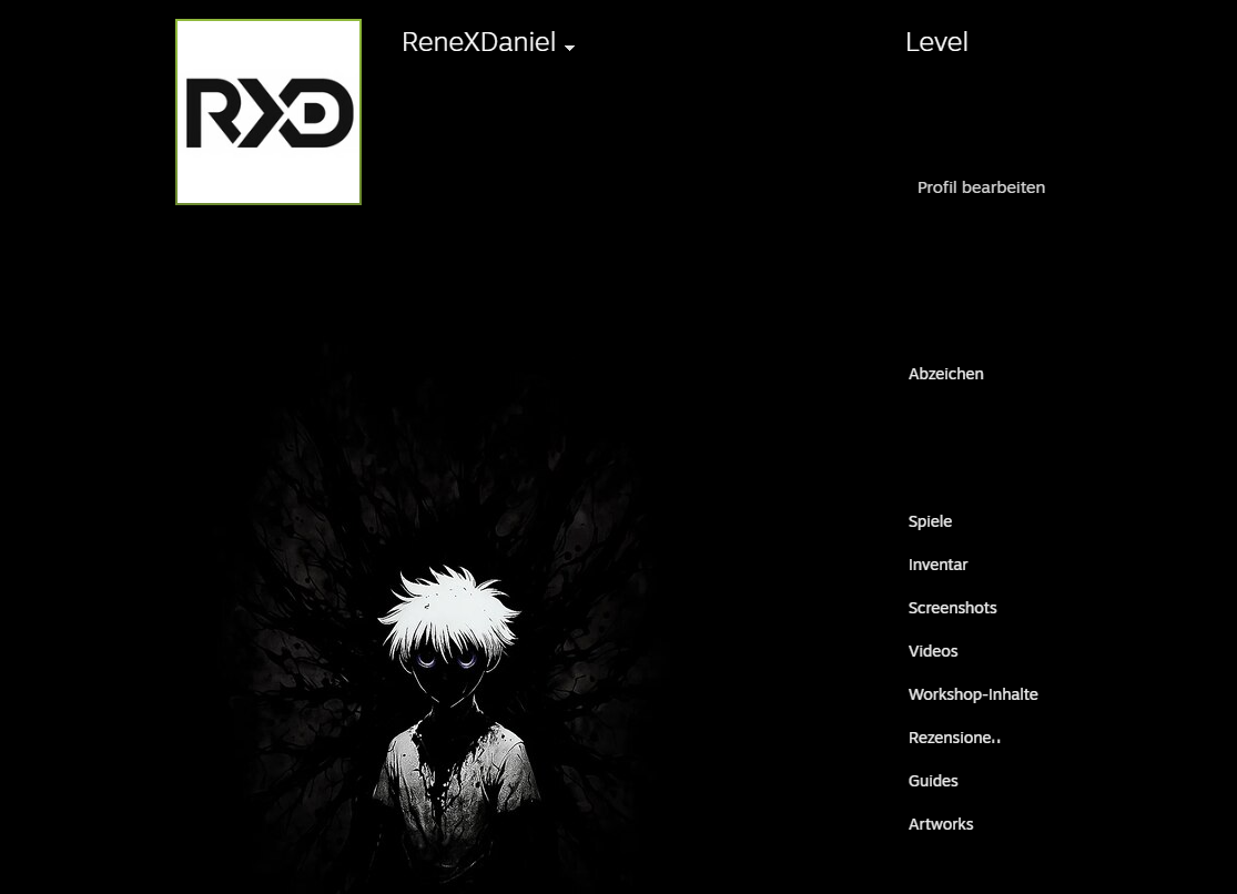 Steam Artwork Design - Killua Zoldyck - by ReneXDaniel on DeviantArt