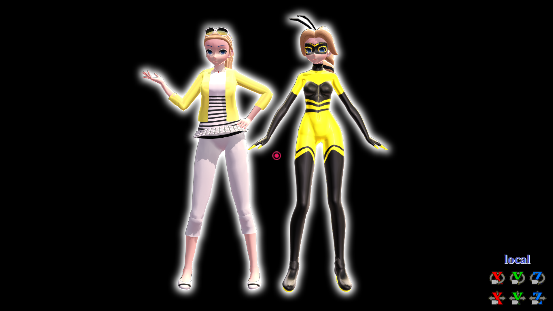 Chloe and Queen bee!! by SapphireboyMMD on DeviantArt