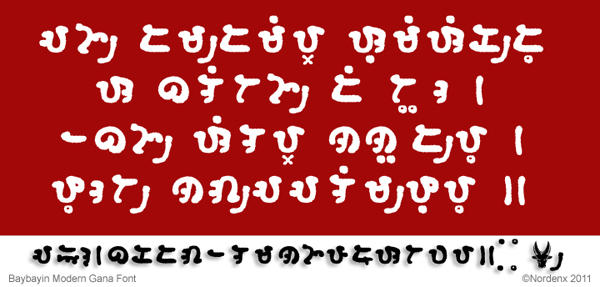 Baybayin Modern Gana Font by Nordenx on DeviantArt Baybayin Modern Gana Font by Nordenx on DeviantArt