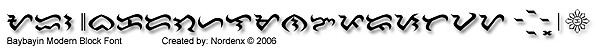 Baybayin Modern Block Font by Nordenx on DeviantArt