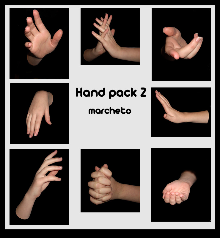 Hand pack 2 by marchetooo on DeviantArt