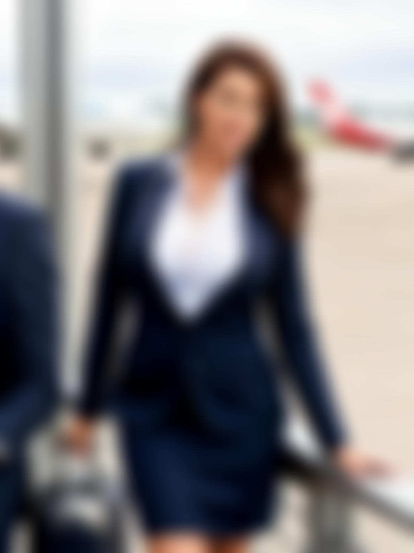 Airline Pilot Becomes Gorgeous Flight Attendant by GlamnGirly on DeviantArt