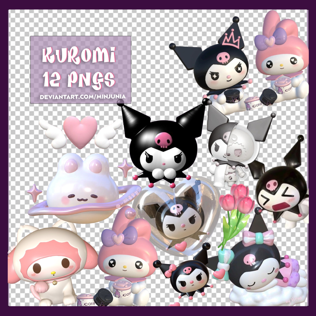 [9] KUROMI PNG PACK BY MINJUNIA by minjunia on DeviantArt