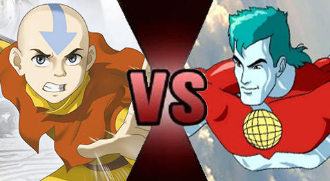 Season Finale: Avatar Aang vs Captain Planet by Water-Frez on DeviantArt