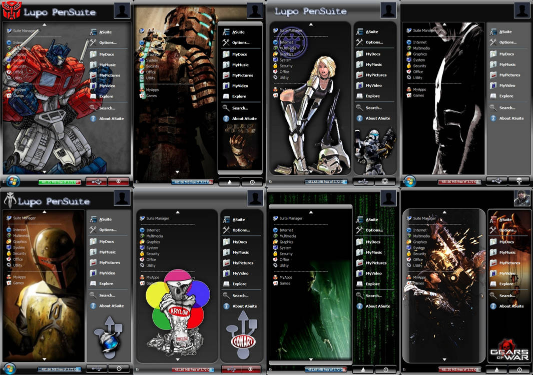 Themes for LupoPensuite by se7ensinner on DeviantArt