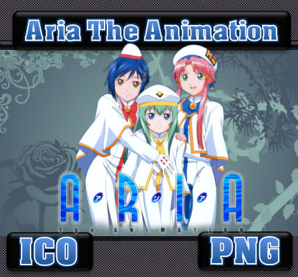 Aria The Animation V2 ICo and PNG by bryan1213 on DeviantArt