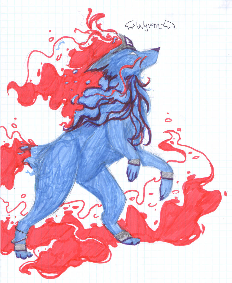 Fantasy Wolf by WyvernBorne on DeviantArt