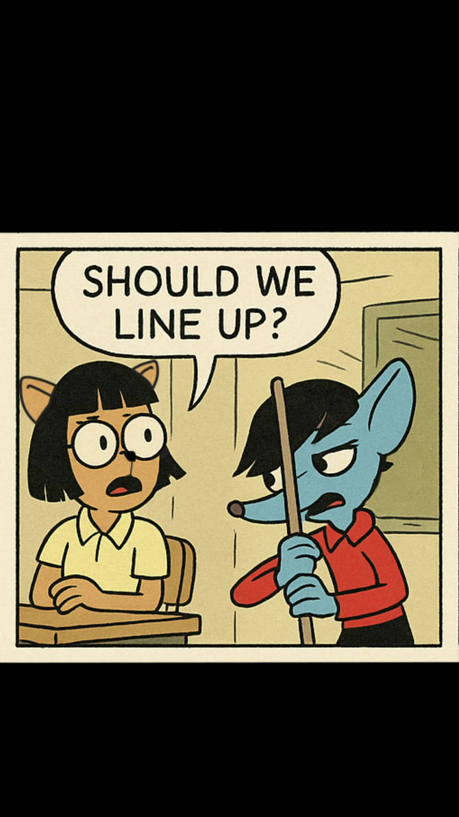 The fire drill by Kirifuki on DeviantArt