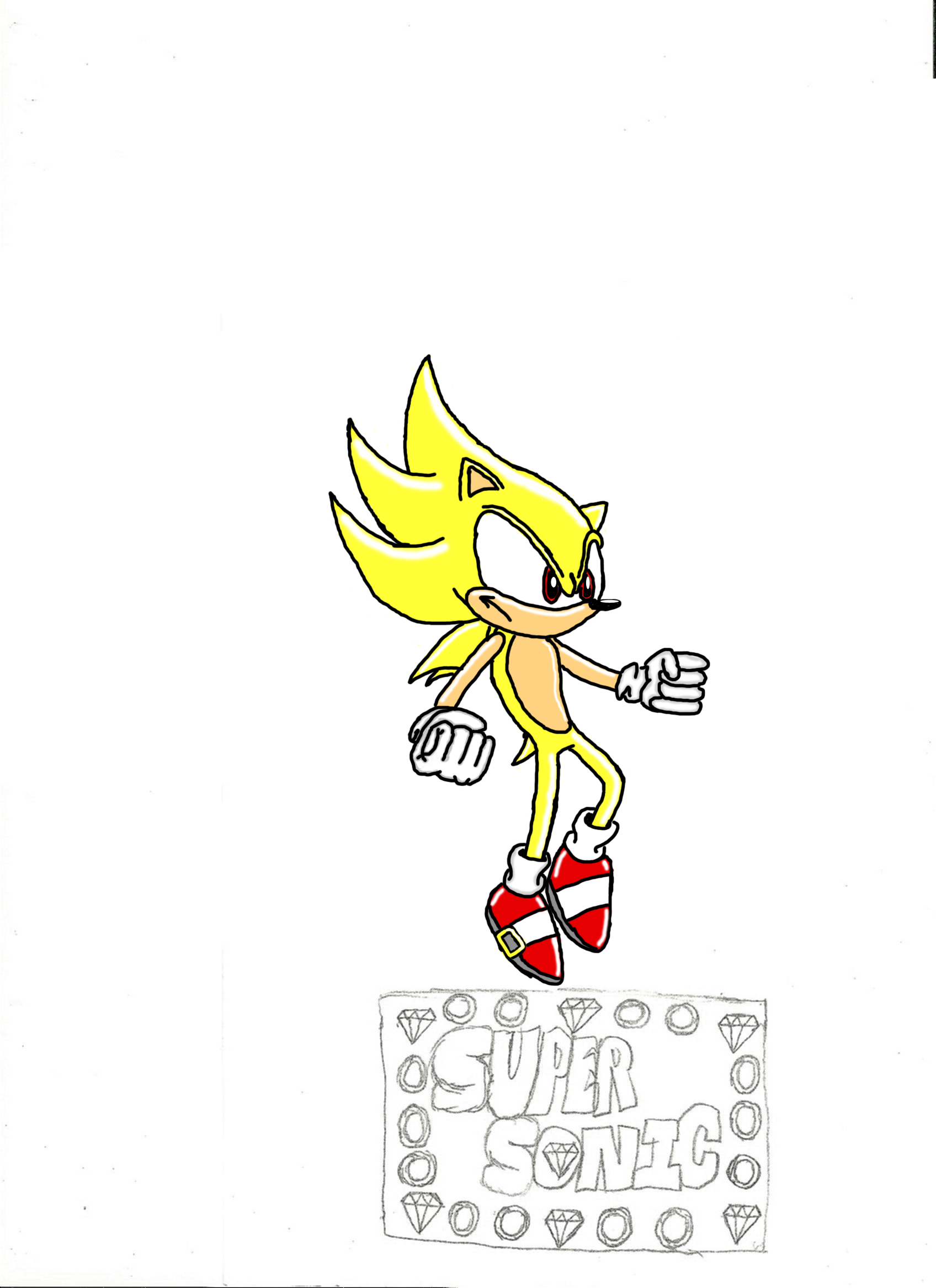 Supersonic by TorchTheHedgehog777 on DeviantArt