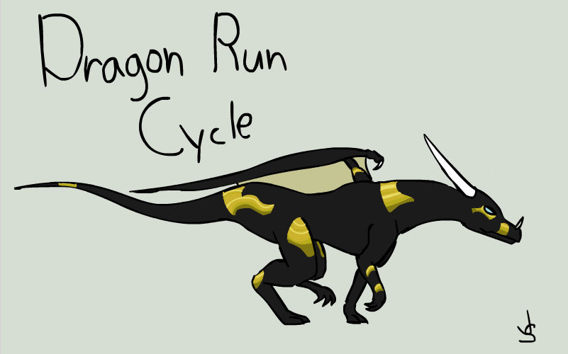 Dragon Run Cycle by dragongirl00 on DeviantArt