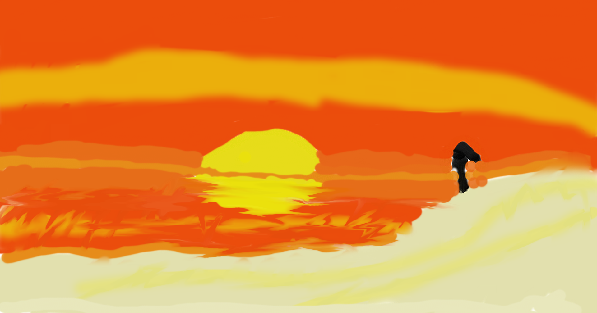 Sunset By The Sea by ResUndertaleFan on DeviantArt