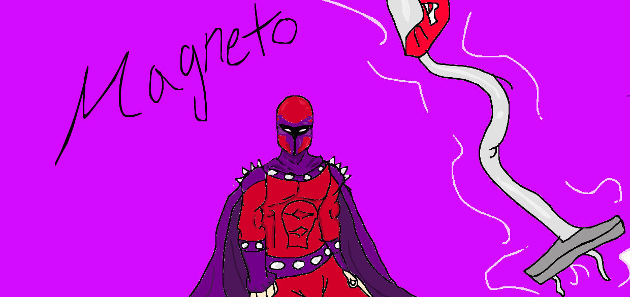 Magneto, My own design by spiderange3 on DeviantArt