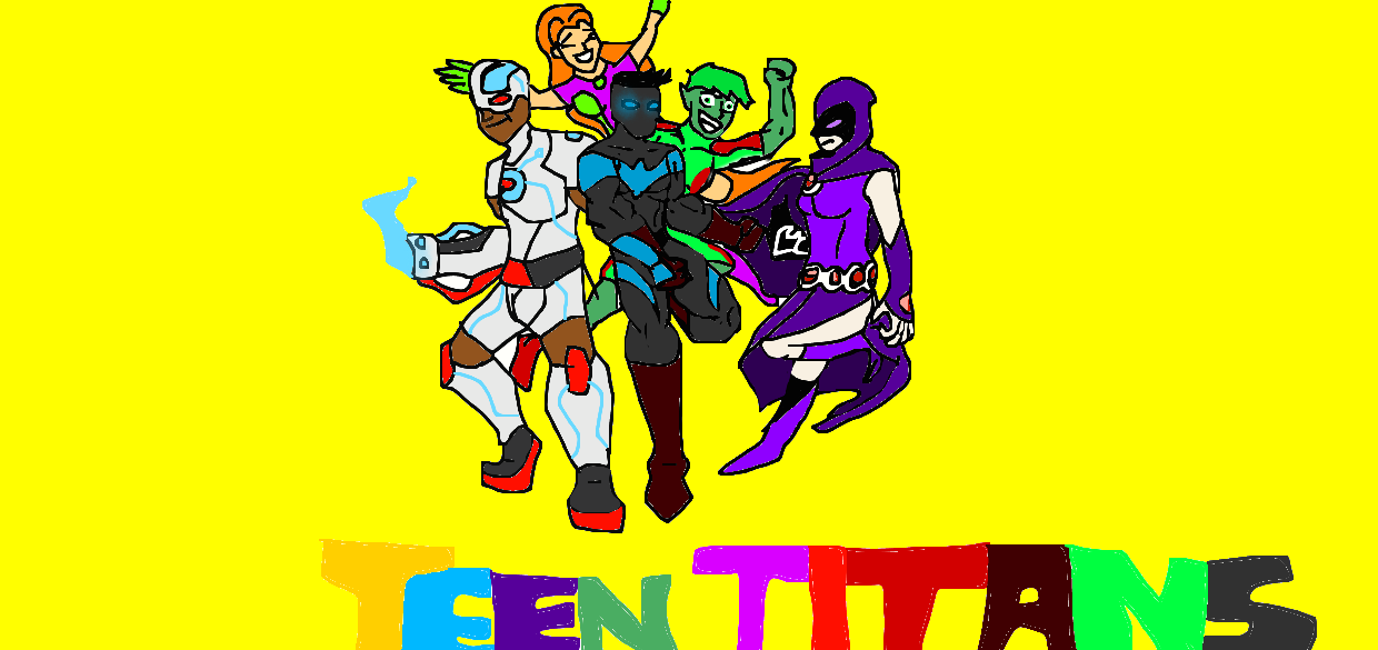 Teen Titans, my own design by spiderange3 on DeviantArt