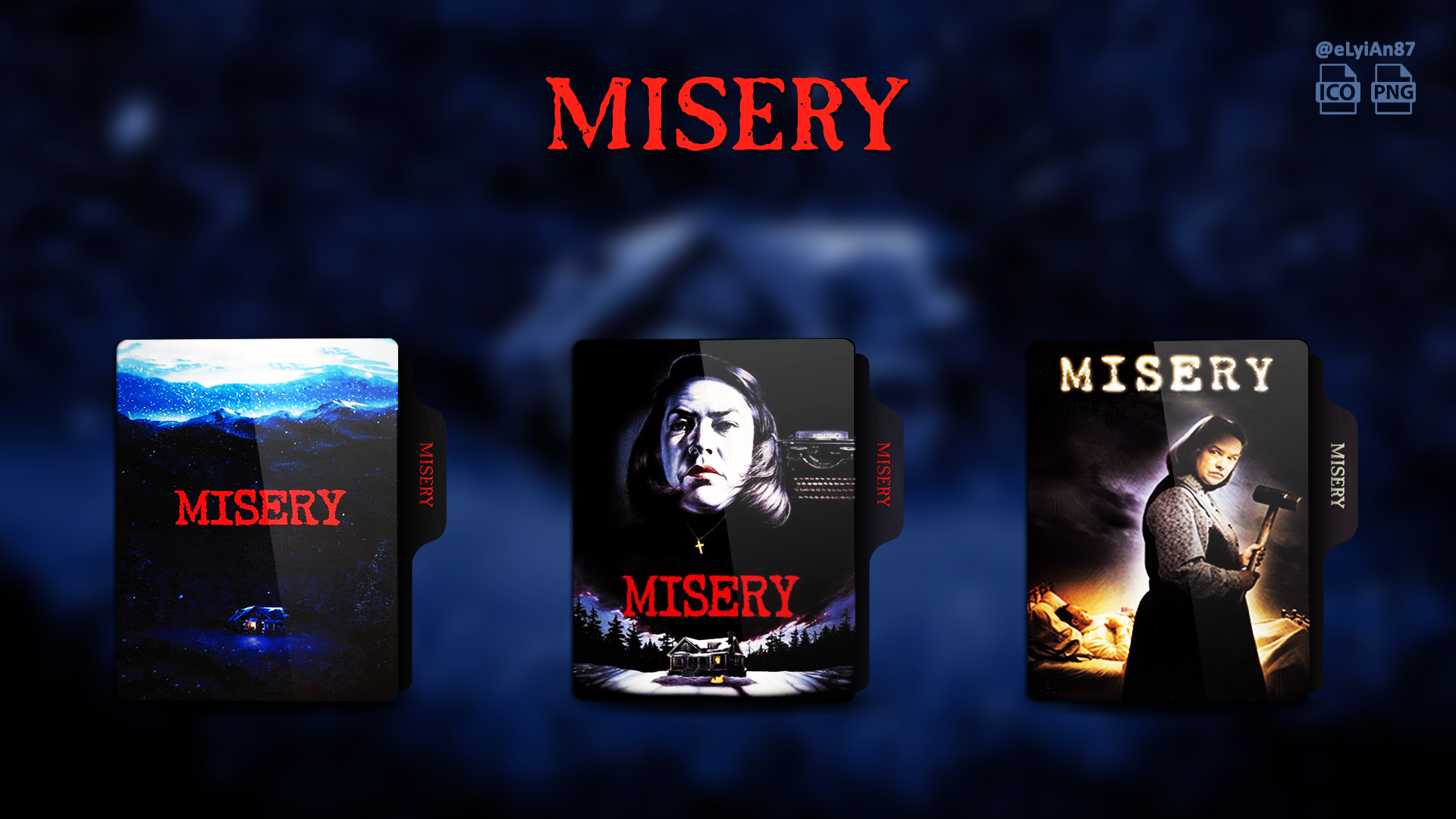 Misery (1990) Icon by eLyiAn87 on DeviantArt