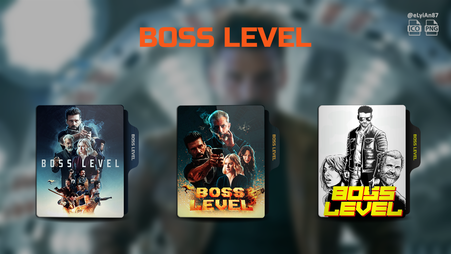 Boss Level (2021) Icon by eLyiAn87 on DeviantArt