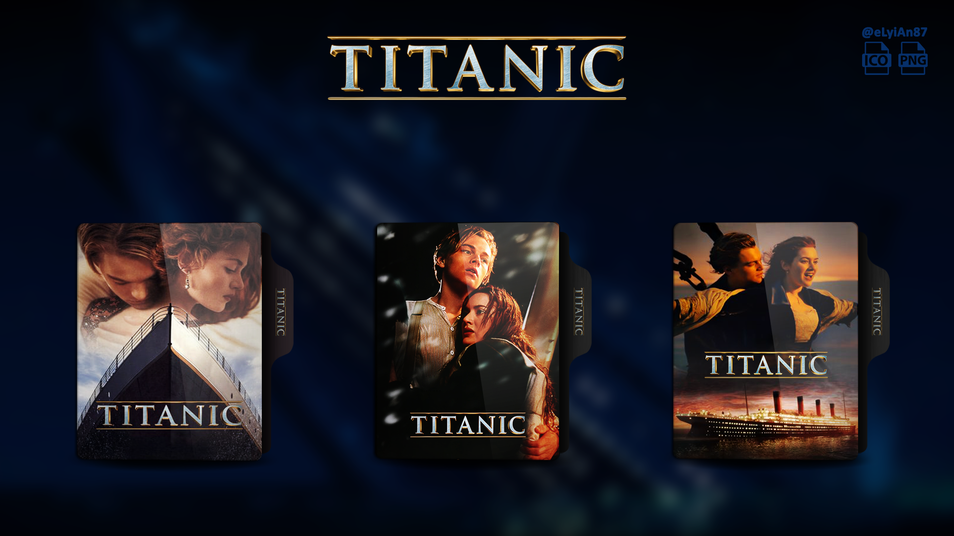 Titanic (1997) Icon by eLyiAn87 on DeviantArt