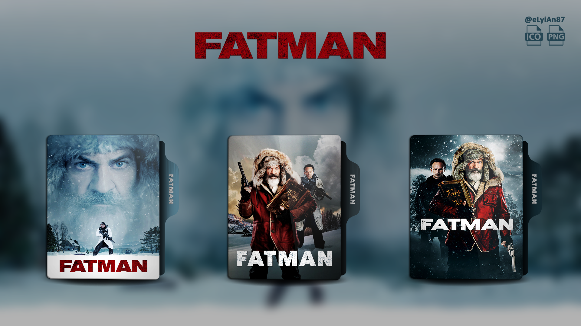 Fatman (2020) Icon by eLyiAn87 on DeviantArt