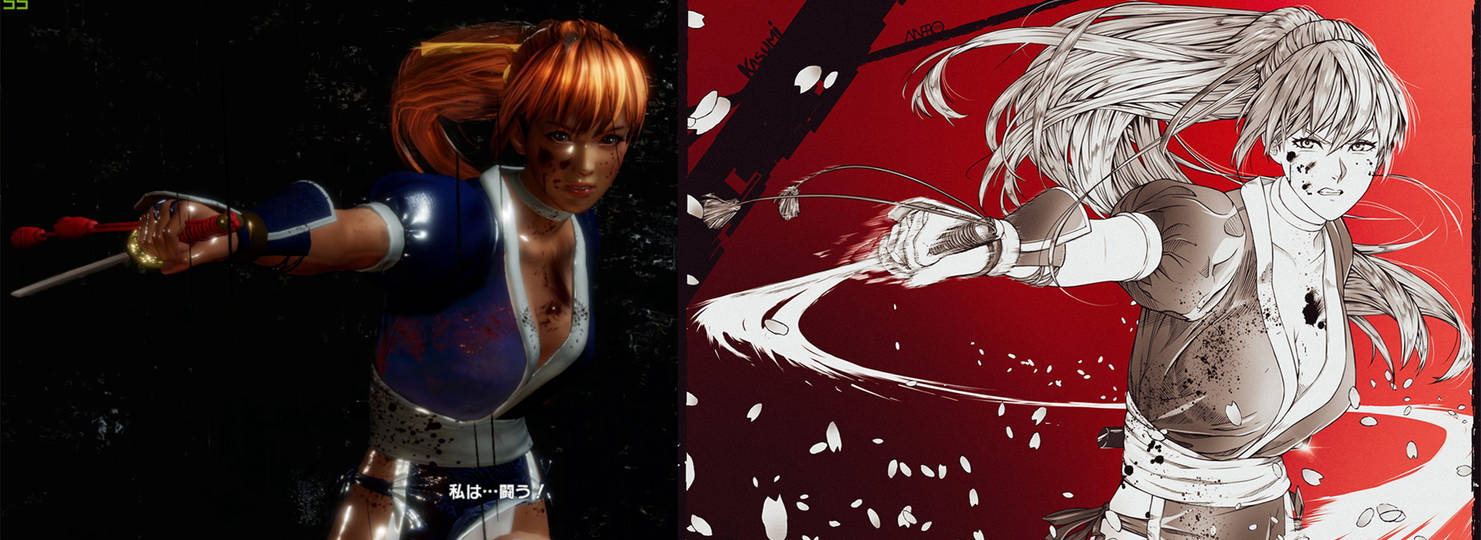 [DL] DoA6 Kasumi Fan Art Blood mod by PerfectDark023 on DeviantArt