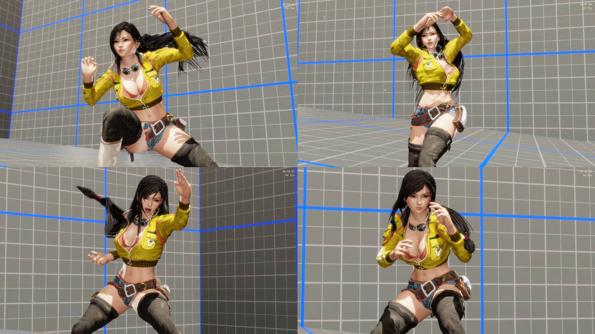 (Free DL) DoA6 x FF7R Cindy Aurum Cosplay (Tifa) by PerfectDark023 on DeviantArt