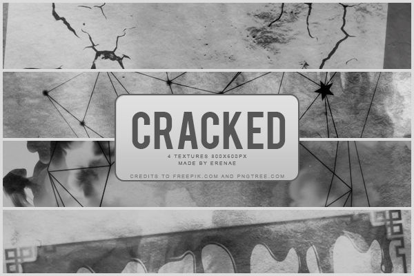 Cracked Texture Pack by ErenaeErae on DeviantArt