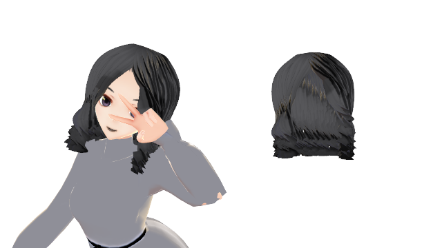 MMD Hair by Mizukivan on DeviantArt
