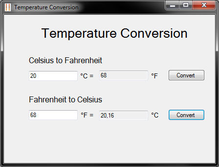 Temperature Conversion GUI by rex2000 on DeviantArt