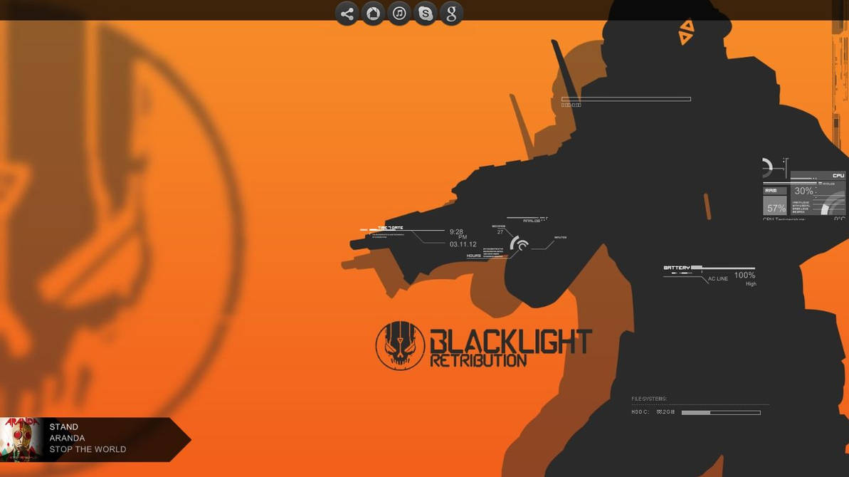 blacklight rainmeter by Adamanimie on DeviantArt