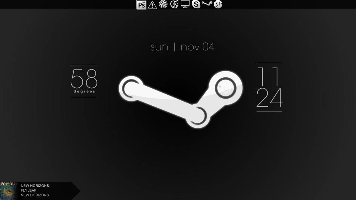 Steam rainmeter by Adamanimie on DeviantArt