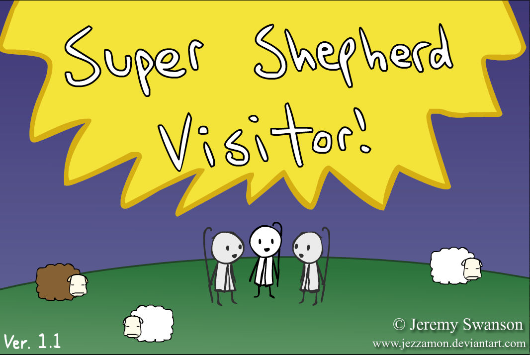 Super Shepherd Visitor by Jezzamon on DeviantArt
