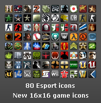Small game icon pack by eggzy on DeviantArt