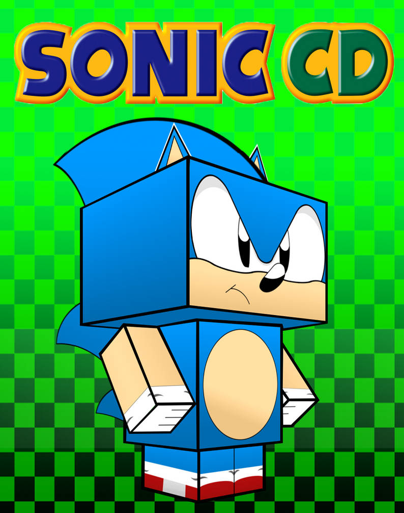 Sonic CD Cubee by mikeyplater on DeviantArt