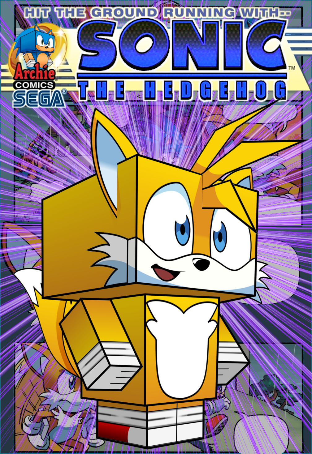 Tails the Freedom Fighter Cubee by mikeyplater on DeviantArt