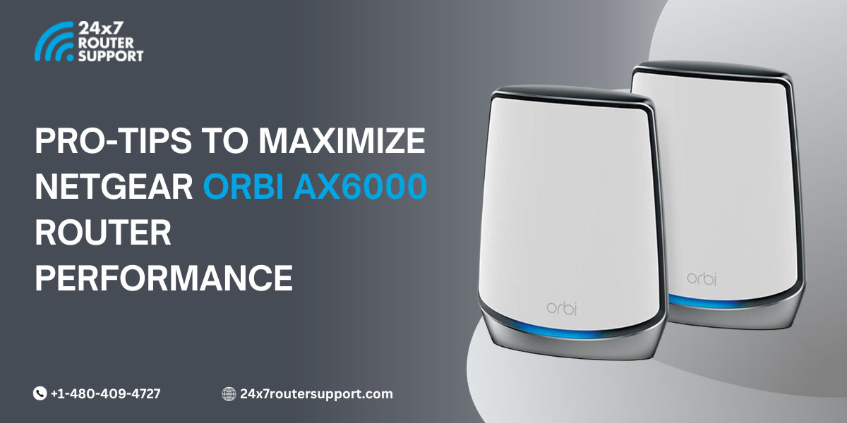 Improve Netgear Orbi AX6000 Router Performance by routersupportnew on ...