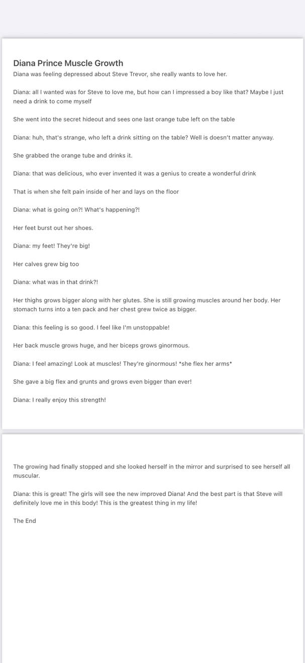 Diana Prince Muscle Growth by muchhddh on DeviantArt