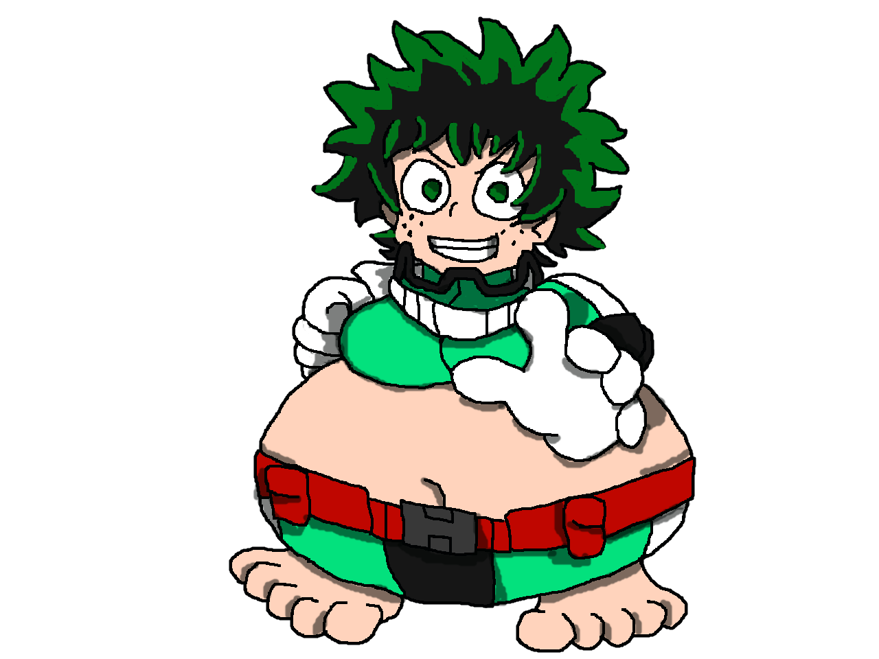Sumo Izuku Midoriya by Koospatchothequick on DeviantArt