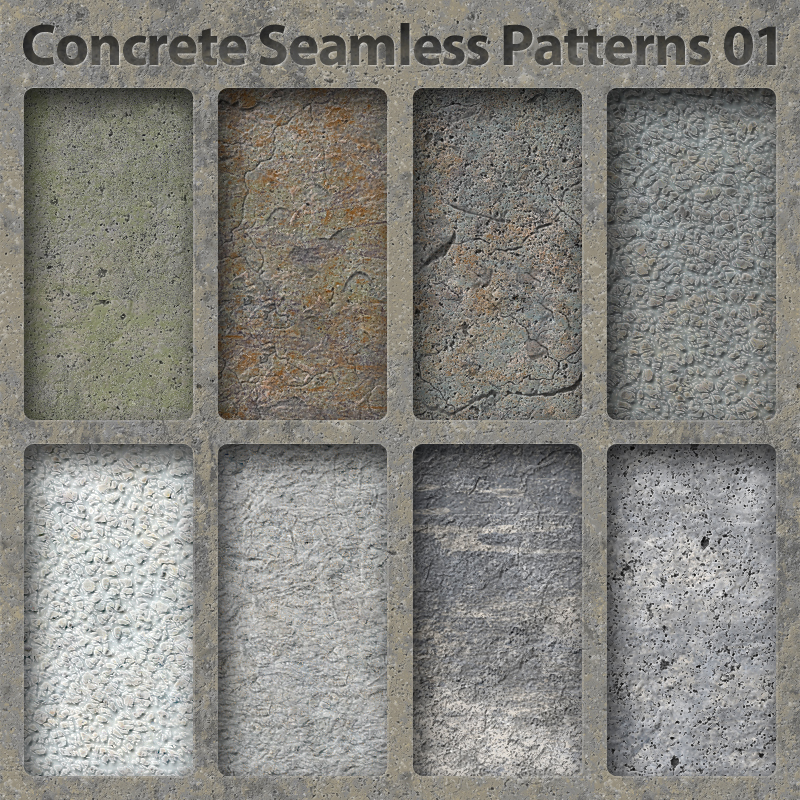 Concrete Seamless Patterns 01 by bosanza on DeviantArt