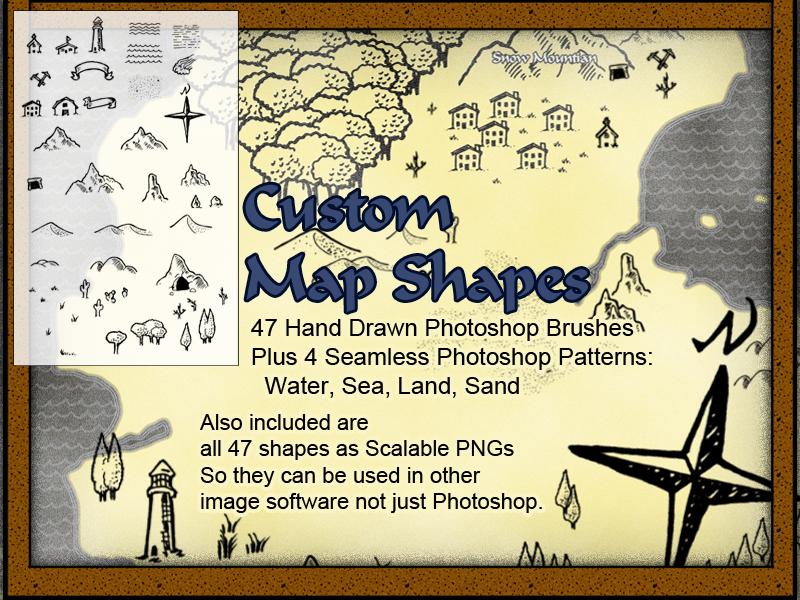 Custom Map Shapes by hassified on DeviantArt