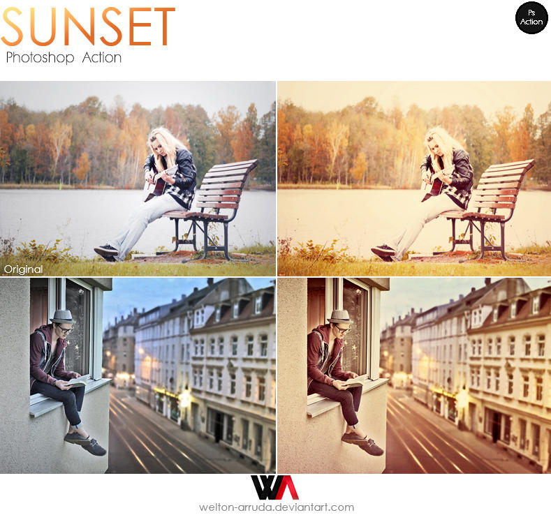 Sunset Photoshop Action by Welton-Arruda on DeviantArt