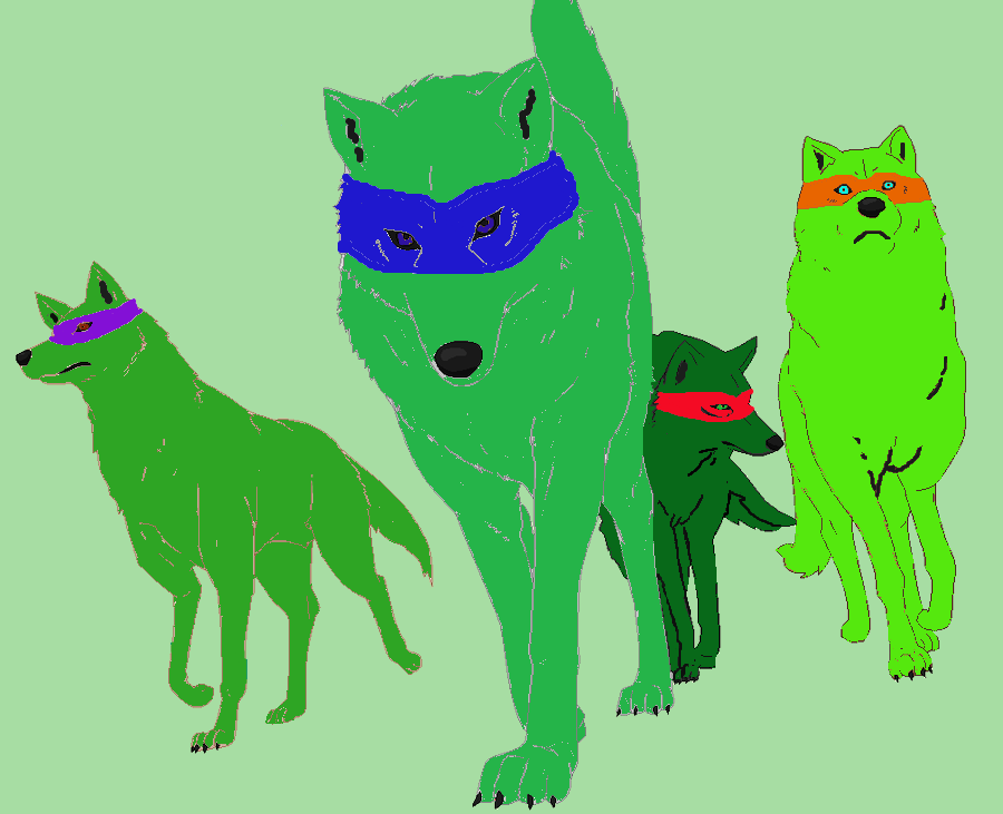 TMNT: wolf pack by wolfcute17 on DeviantArt