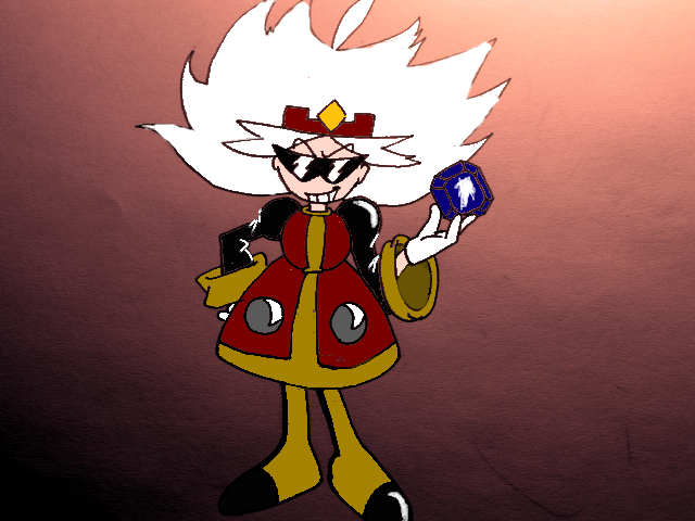 Eggette Nega in color by JulianIvoRobotnik on DeviantArt