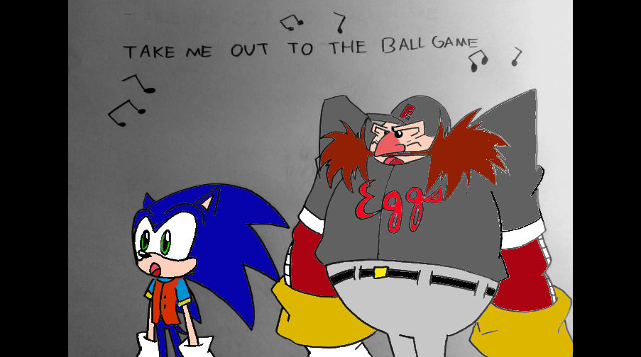 Baseball with sonic by JulianIvoRobotnik on DeviantArt